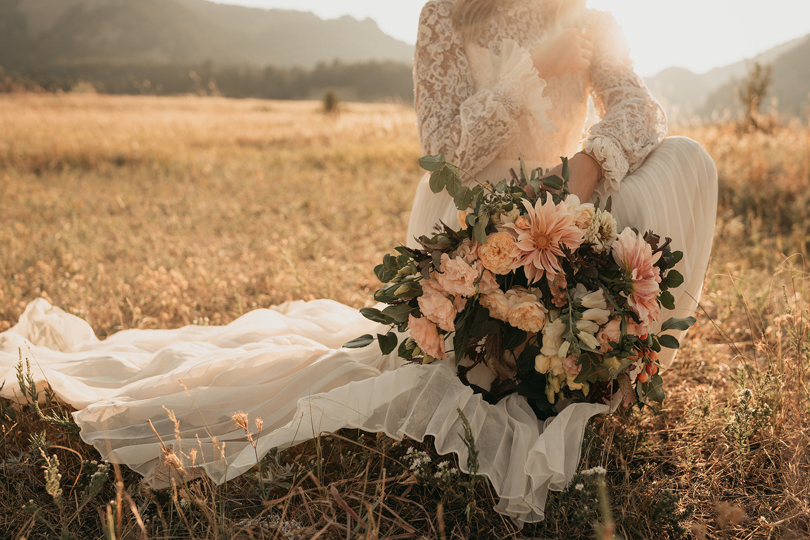 Colorado farmer florist selling sustainably grown flowers